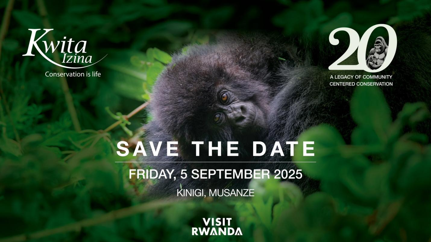 Rwanda Announces Date for its Landmark 20th Kwita Izina | International Gorilla Conservation ...